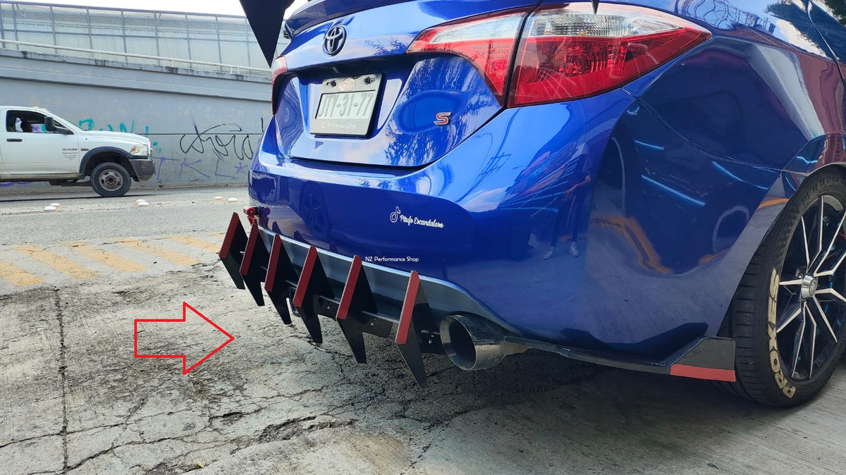 rear diffuser toyota corolla – NZ PERFORMANCE SHOP