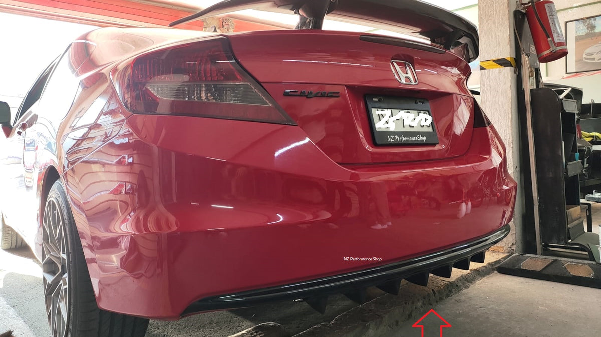 rear diffuser honda civic sedan / coupe – NZ PERFORMANCE SHOP