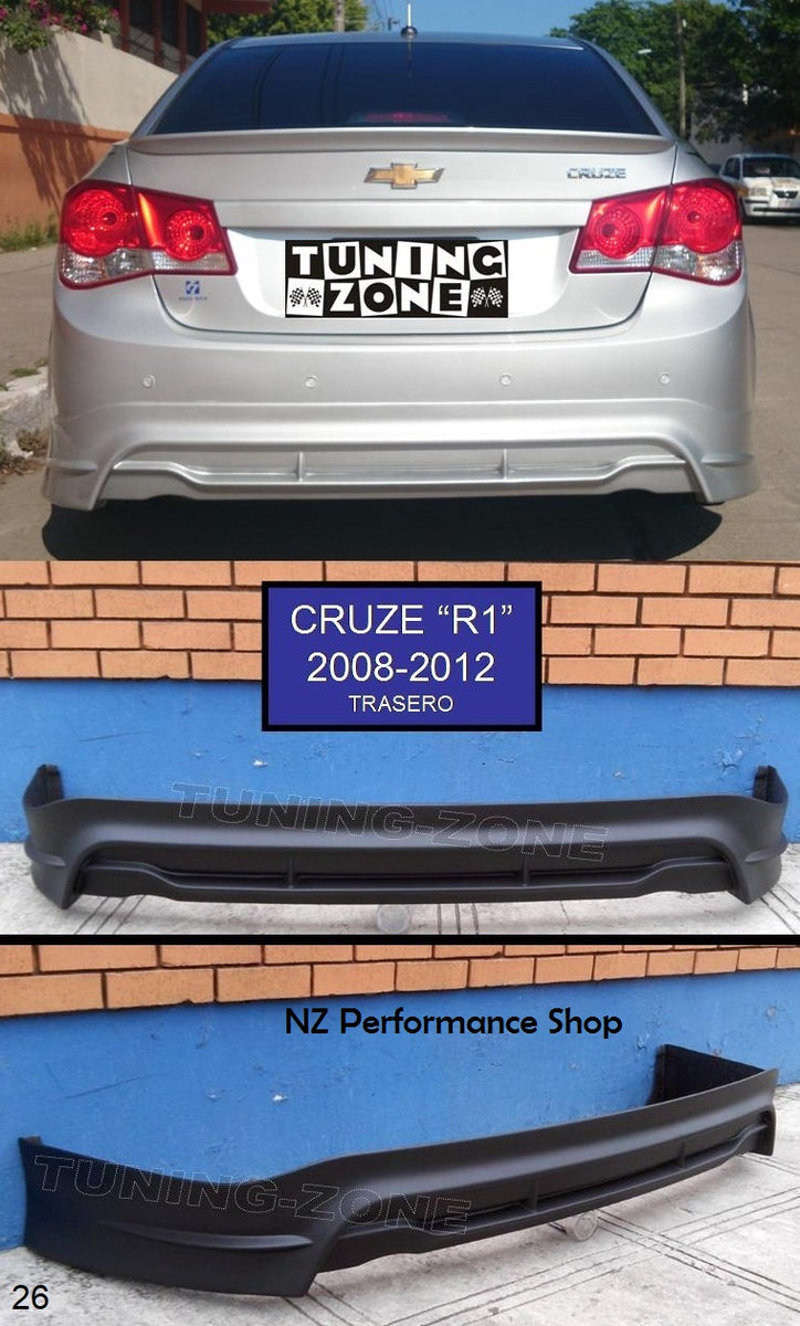 diffuser chevrolet cruze R1 2008-2012 – NZ PERFORMANCE SHOP