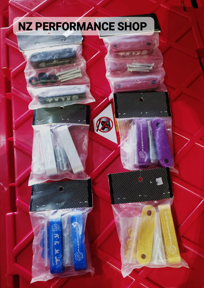 Hood risers (espaciador de cofre) – NZ PERFORMANCE SHOP