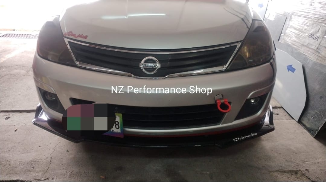 FRONT LIP NISSAN TIIDA – NZ PERFORMANCE SHOP
