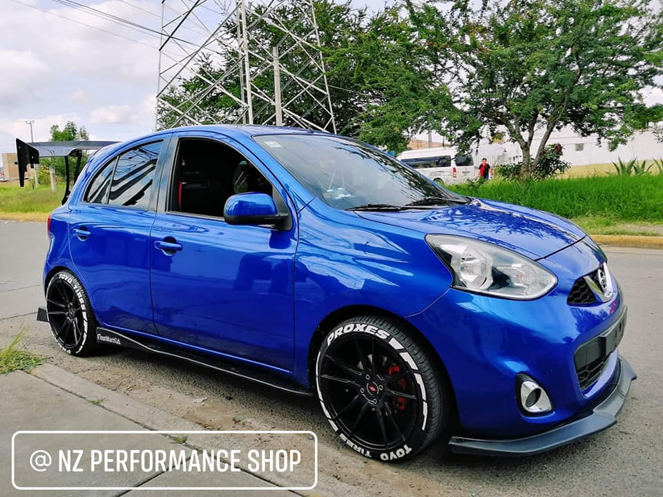FRONT LIP NZ NISSAN MARCH – NZ PERFORMANCE SHOP