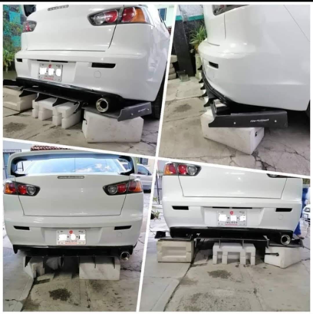 REAR DIFFUSER LANCER 2008-2015 – NZ PERFORMANCE SHOP